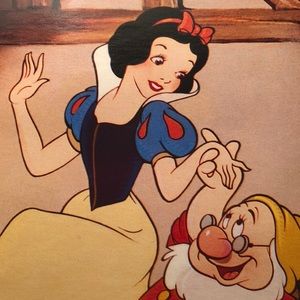 Disney | Accents | Walt Disney Classic Snow White Lithograph 994 | Poshmark